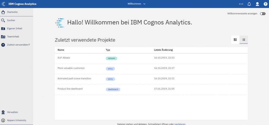 Cognos Analytics 11.1.4 - Download - What's New - cognoise.de